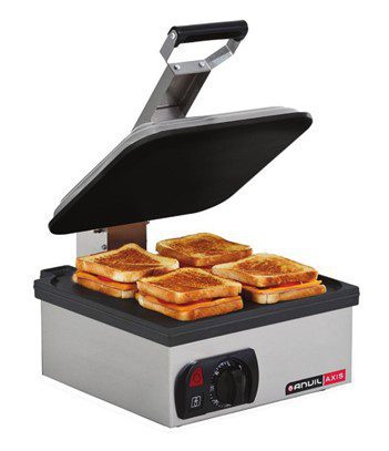 Anvil TSA2009 Flat Plate Non-Stick Electric Toaster - Caterware Connection
